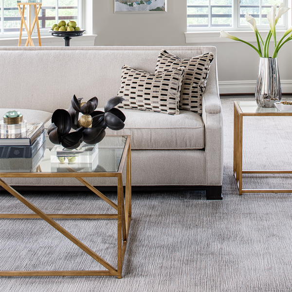 Glass-Top Harlequin Coffee Table - Jamie Merida Interiors